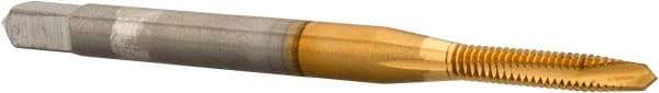 OSG - #2-56 UNC, 2 Flute, TiN Finish, High Speed Steel Spiral Point Tap ...
